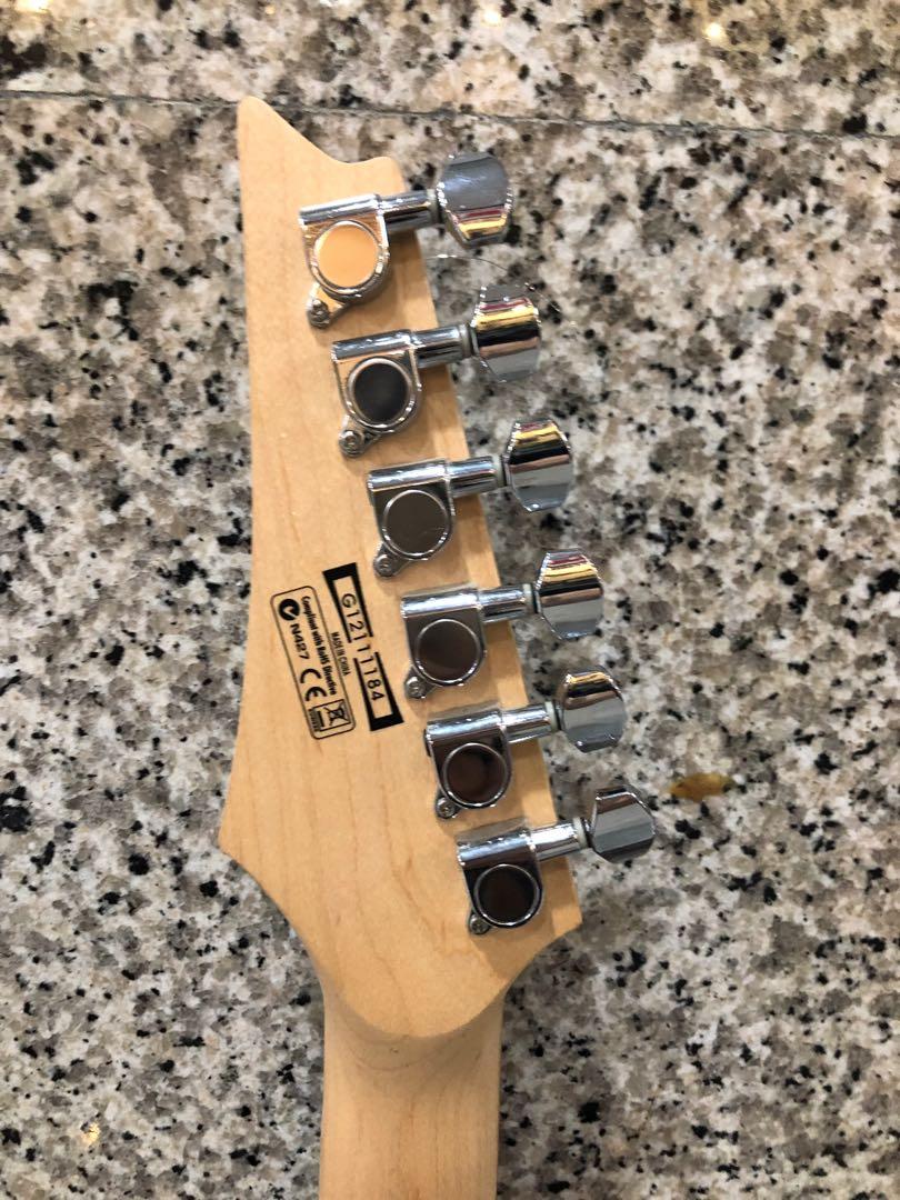 Ibanez GRX40-BMB Electric Guitar, Beam Blue, Hobbies & Toys, Music ...