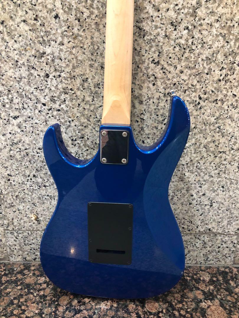 Ibanez GRX40-BMB Electric Guitar, Beam Blue, Hobbies & Toys, Music ...