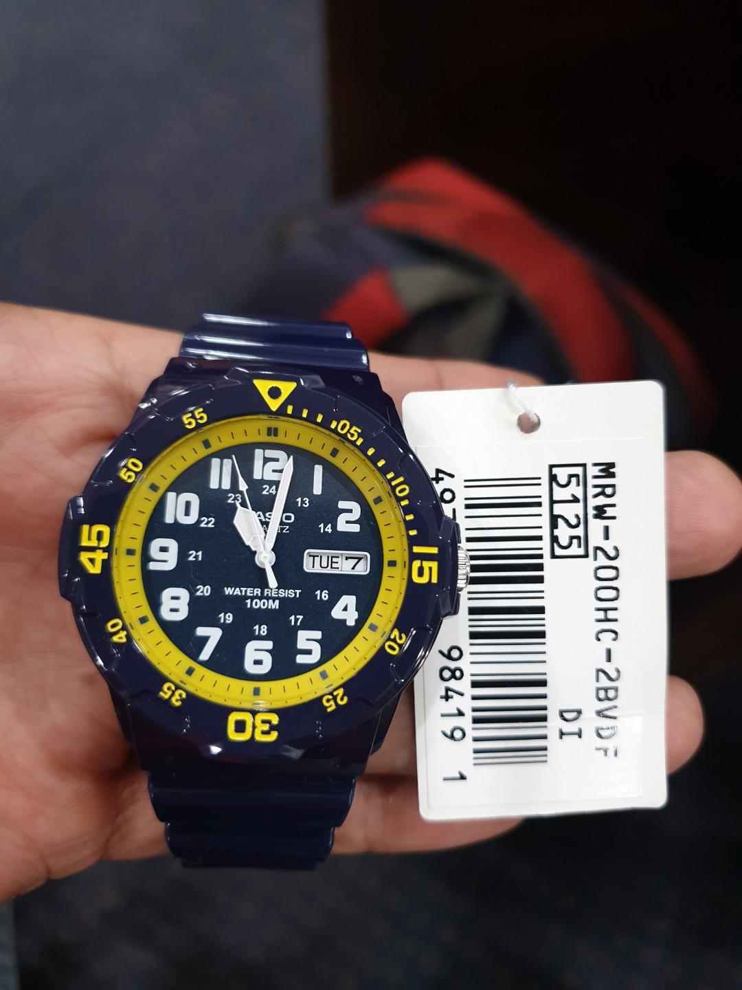 Jam Casio Original Remaja Lelaki Lasak, Men's Fashion, Watches ...