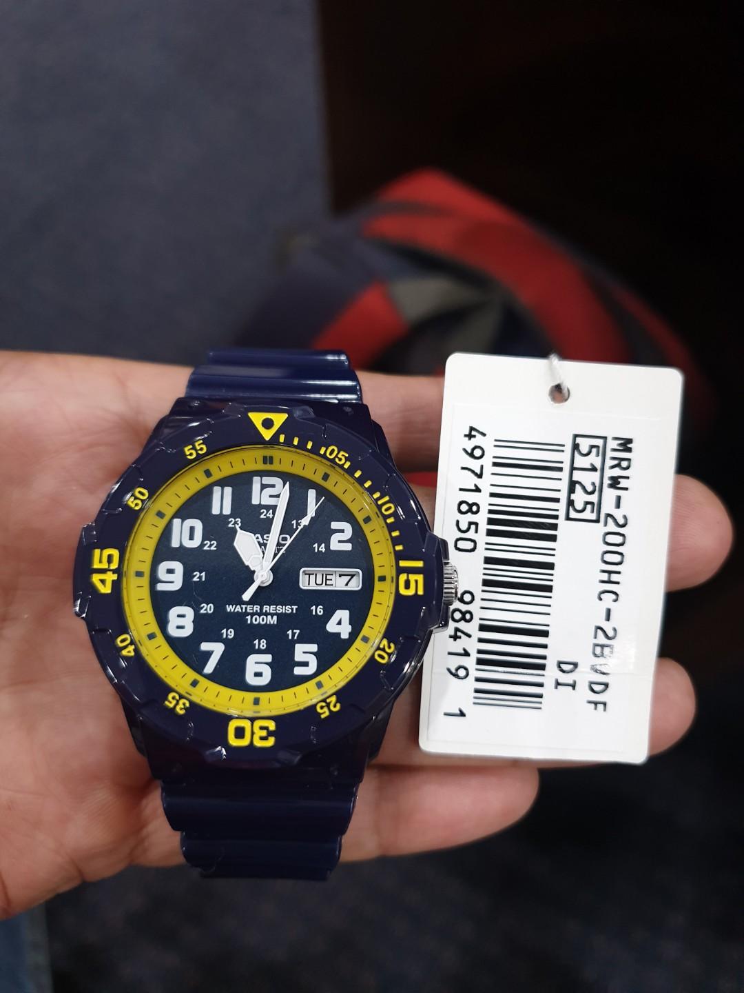 Jam Casio Original Remaja Lelaki Lasak, Men's Fashion, Watches ...