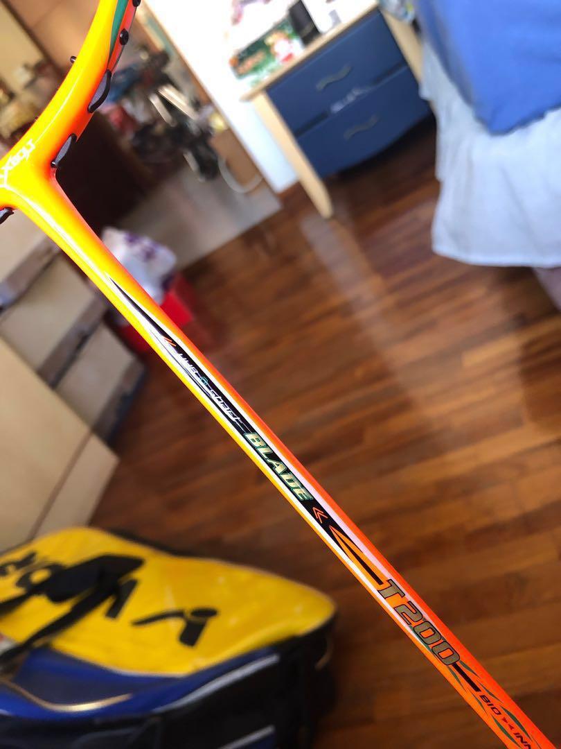 MaxBolt Badminton racket T200 Blade, Sports Equipment, Sports & Games ...