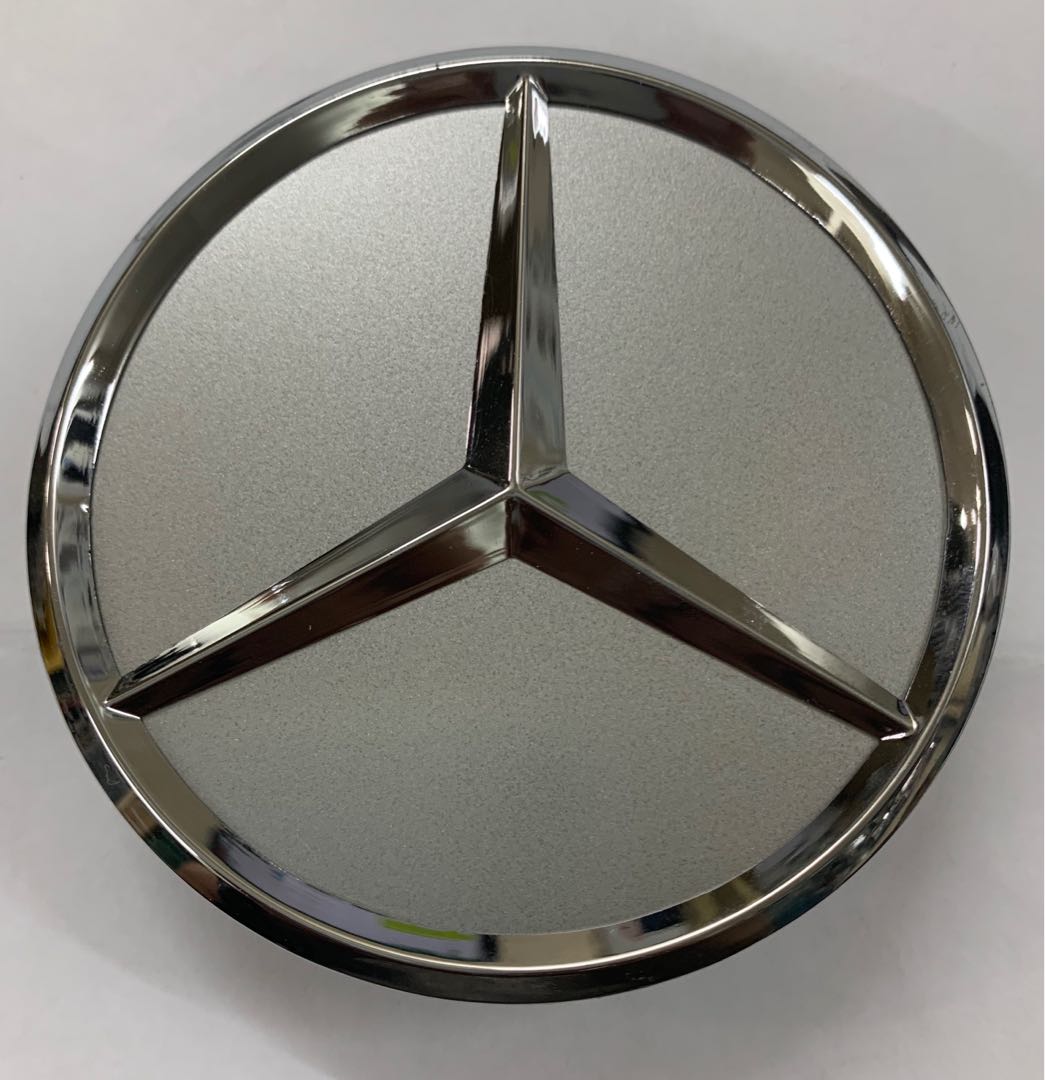 Merc Benz 75mm Rim Cap, Car Accessories, Tyres & Rims on Carousell