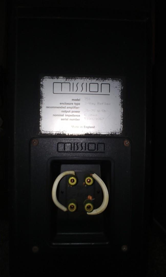 Mission speakers x 5 and 10 inch powered sub, Audio, Soundbars ...