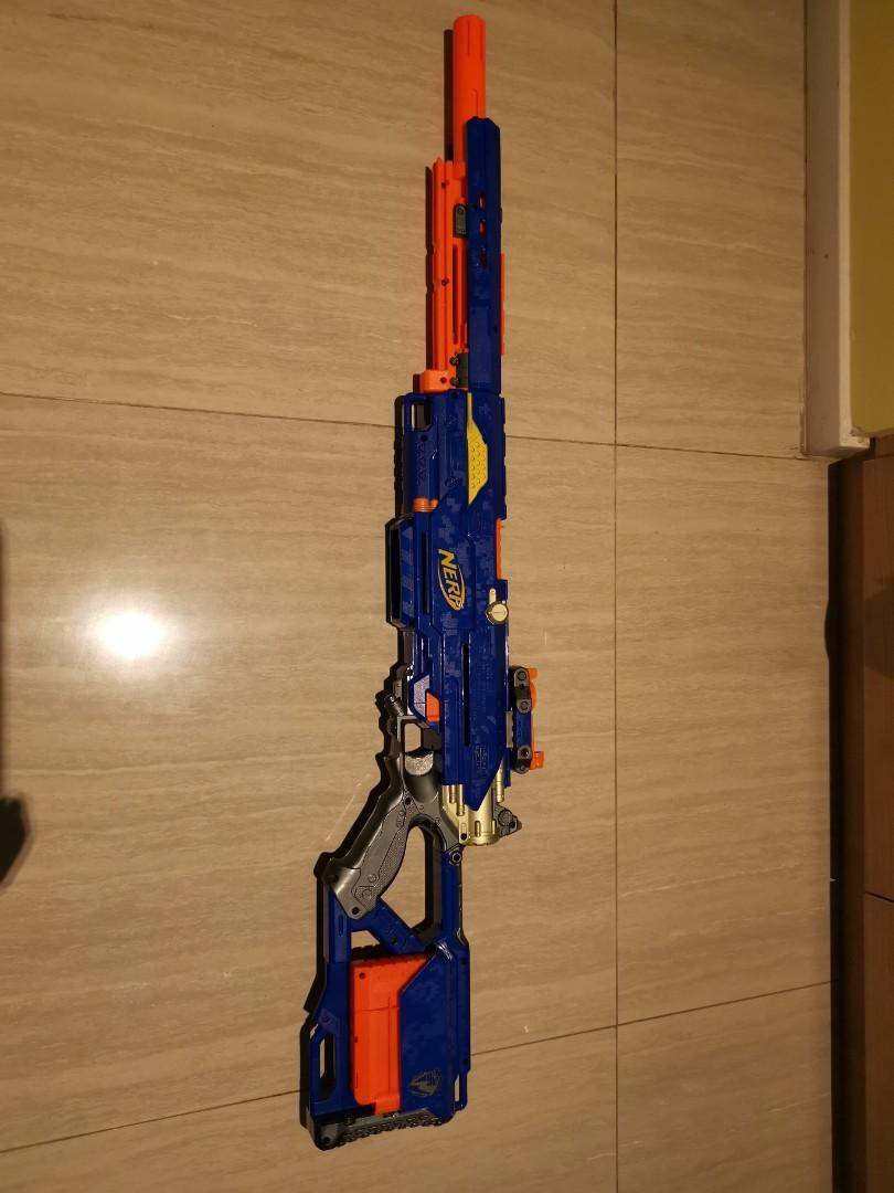 Nerf LongStrike (modded with full immortal kit), Hobbies & Toys, Toys ...