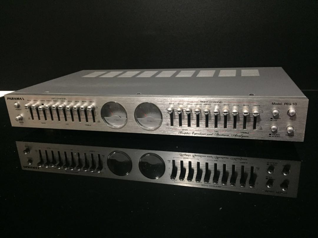 Paramax Graphic Equaliser & Spectrum Analyser Amplifier, Audio, Other ...