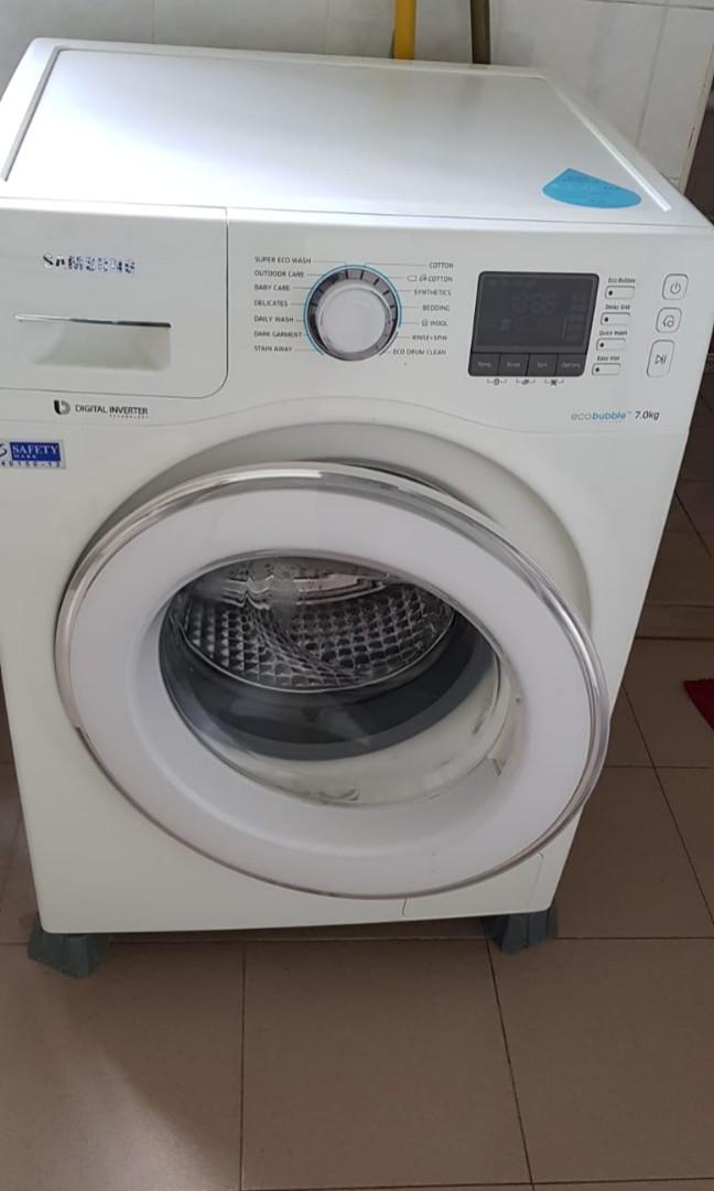 Samsung side load washing machine, TV & Home Appliances, Washing ...