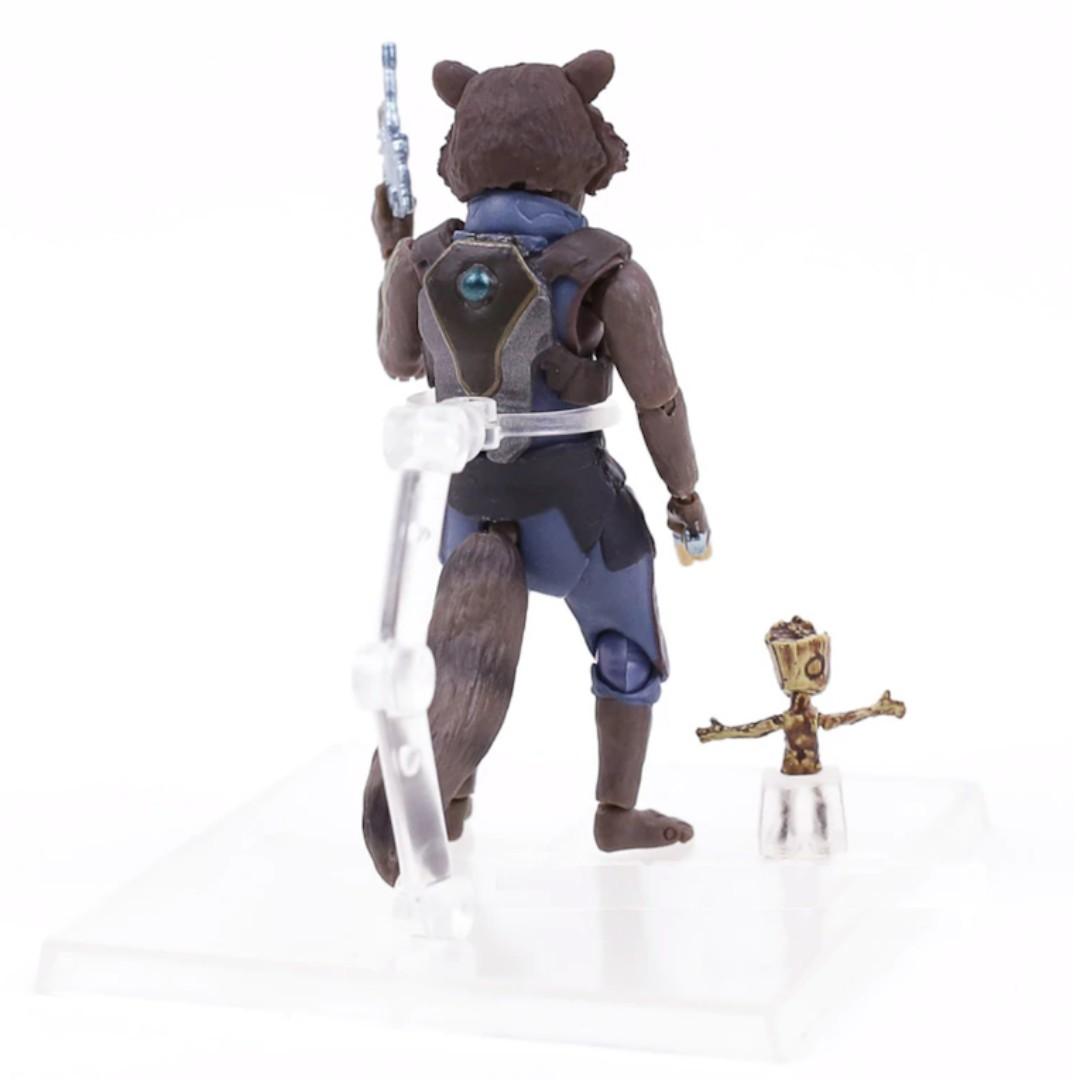 SHFiguarts SHF Guardians of the Galaxy Rocket Raccoon & Baby Tree Groot ...