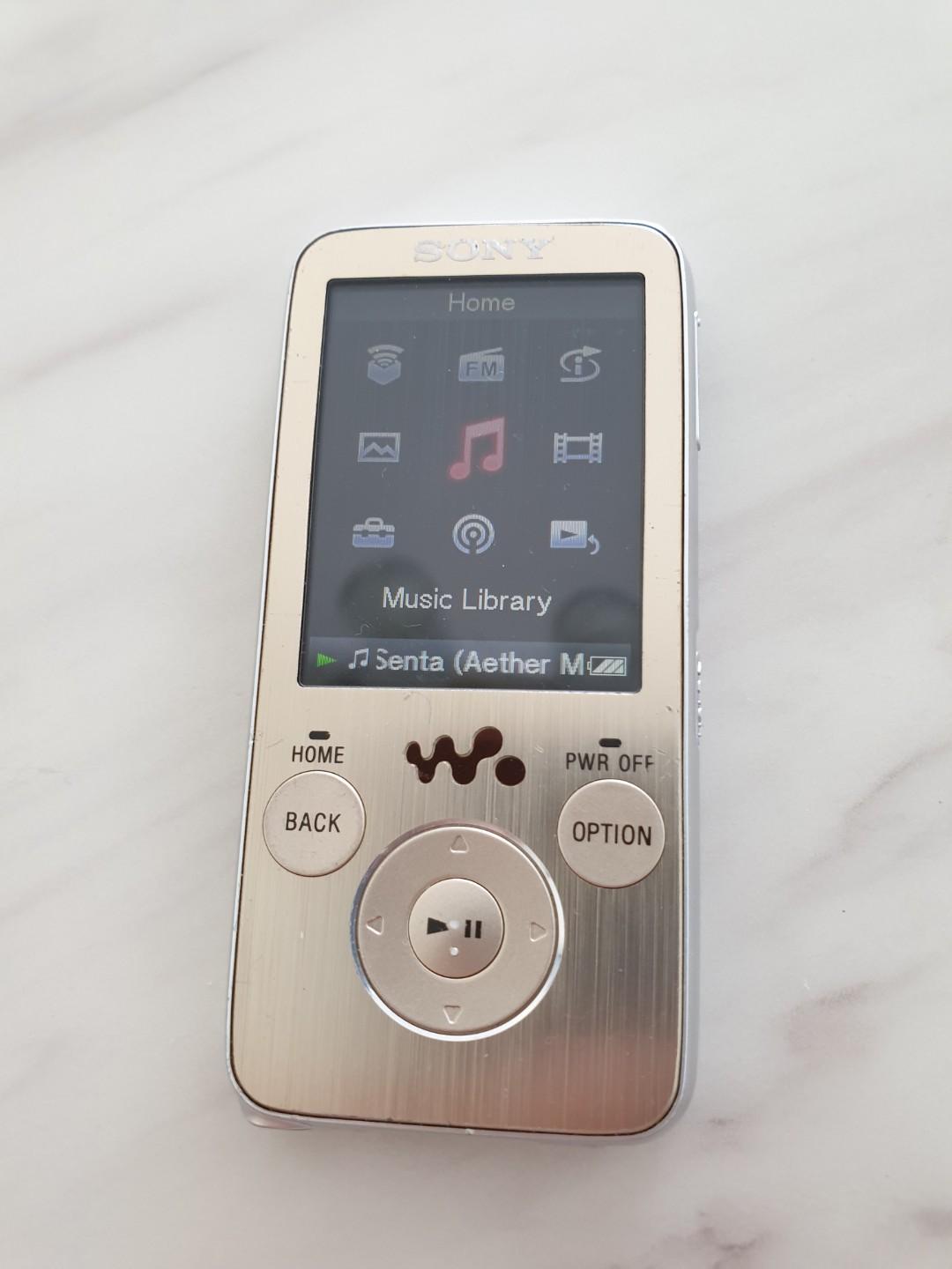 Sony Walkman MP3 NWZ-S738F 8GB, Audio, Portable Music Players on Carousell