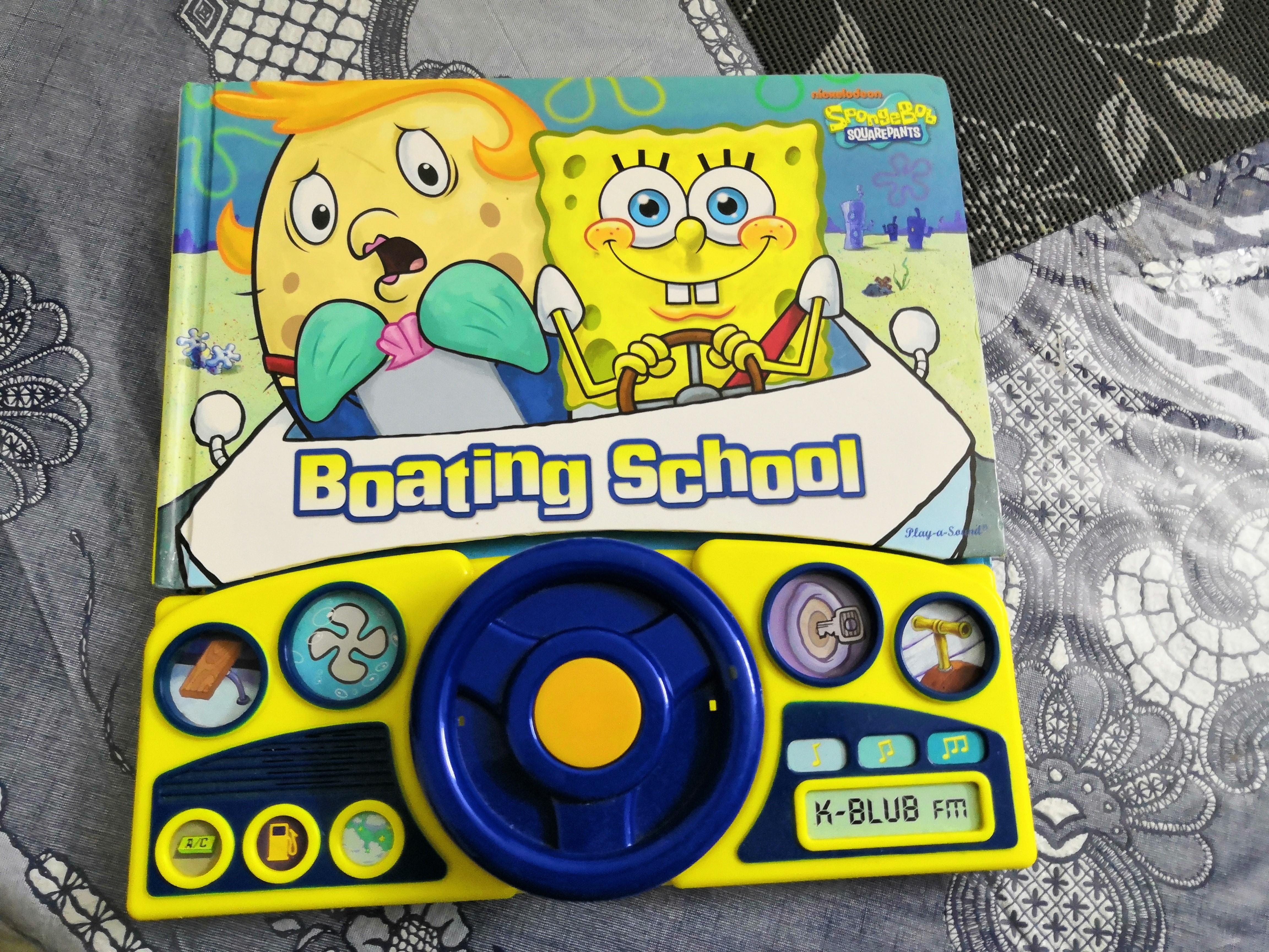 SpongeBob Board Book, Hobbies & Toys, Books & Magazines, Children's ...