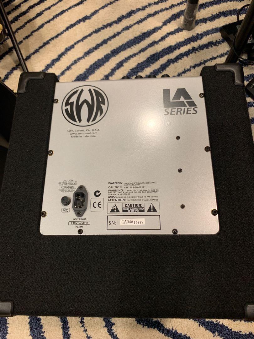 SWR LA12 Bass Combo, Hobbies & Toys, Music & Media, Musical Instruments ...