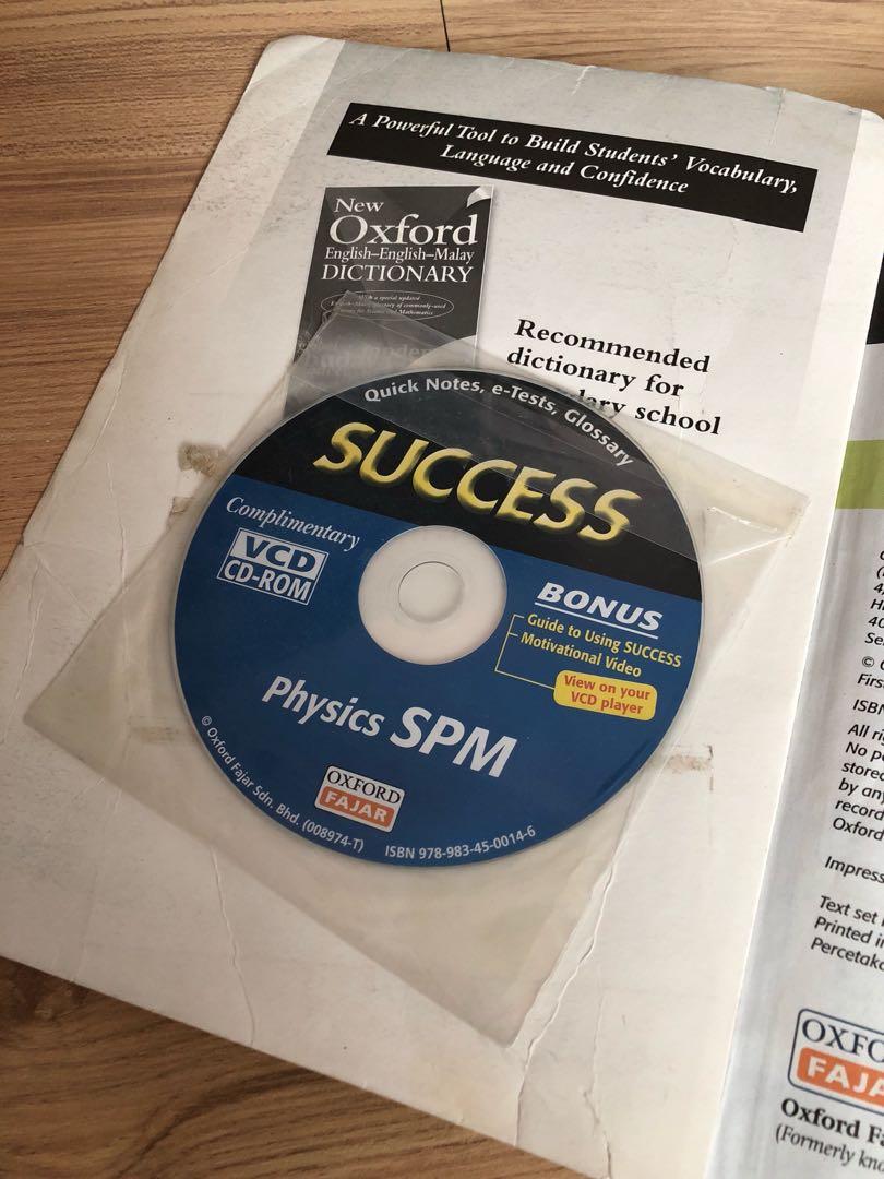 Textbook Physics SPM (success), Hobbies & Toys, Books & Magazines ...