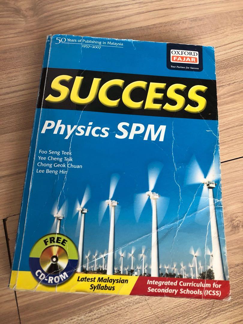 Textbook Physics SPM (success), Hobbies & Toys, Books & Magazines ...