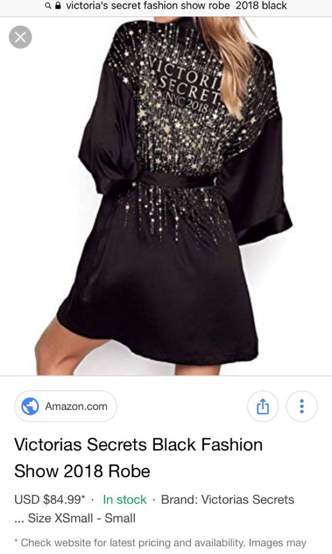 VICTORIA’S SECRET LIMITED EDITION FASHIONSHOW 2018 ROBE, Women's ...