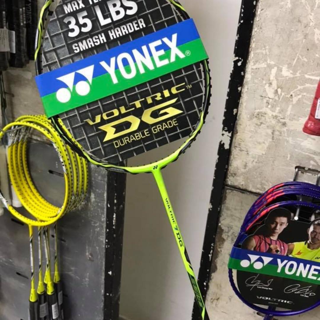 Yonex Voltric 7DG (3U) 羽毛球拍 (+free BG65), 運動產品, 運動與體育, 運動與體育 - 球拍和球類運動 ...