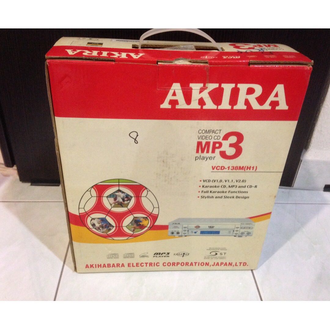 Akira VCD MP3 Player, Audio, Soundbars, Speakers & Amplifiers on Carousell