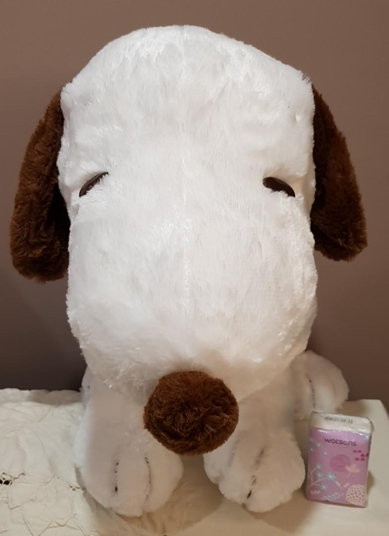 Authentic Large Snoopy Plush, Hobbies & Toys, Toys & Games on Carousell