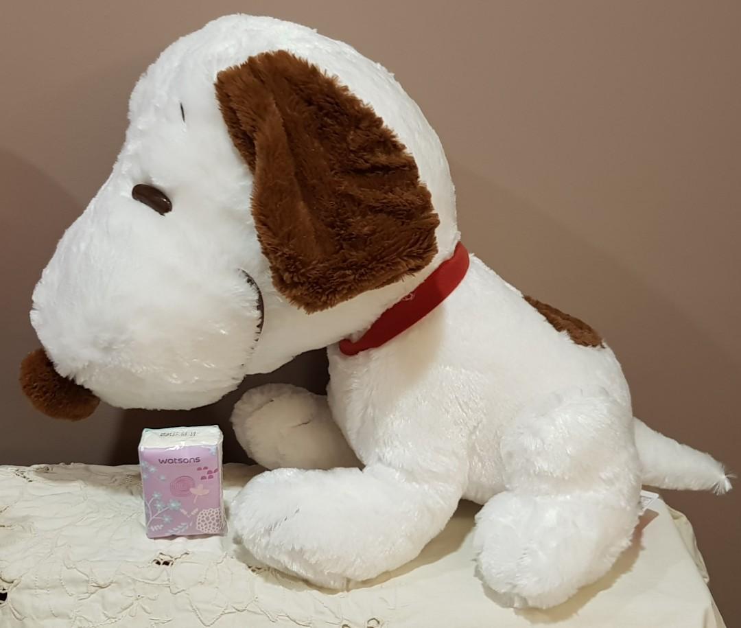 Authentic Large Snoopy Plush, Hobbies & Toys, Toys & Games on Carousell