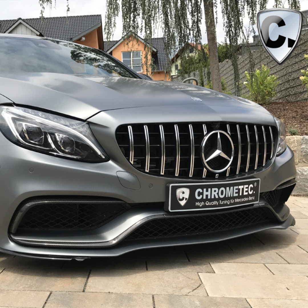 C Class W205 GT/Diamond Grill, Car Accessories, Accessories on Carousell