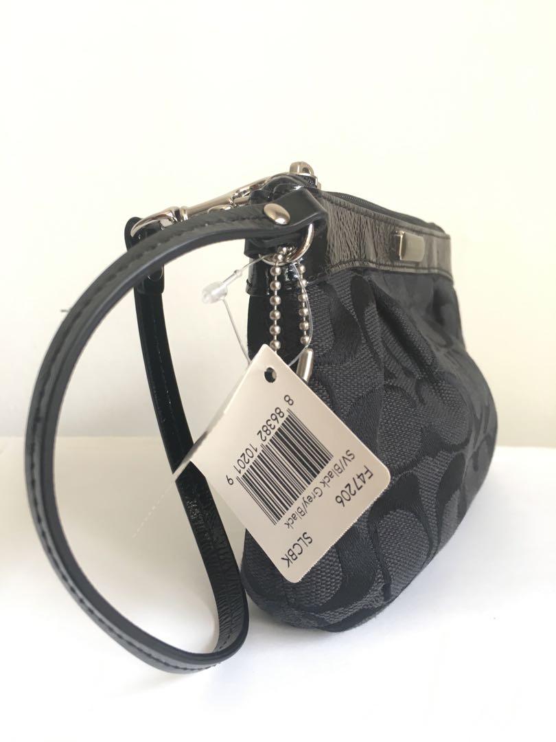 Coach small porch, black, Women's Fashion, Bags & Wallets, Purses ...