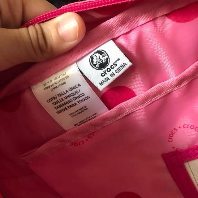 CROCS BACKPACK PINK, Babies & Kids, Going Out, Diaper Bags & Wetbags on ...
