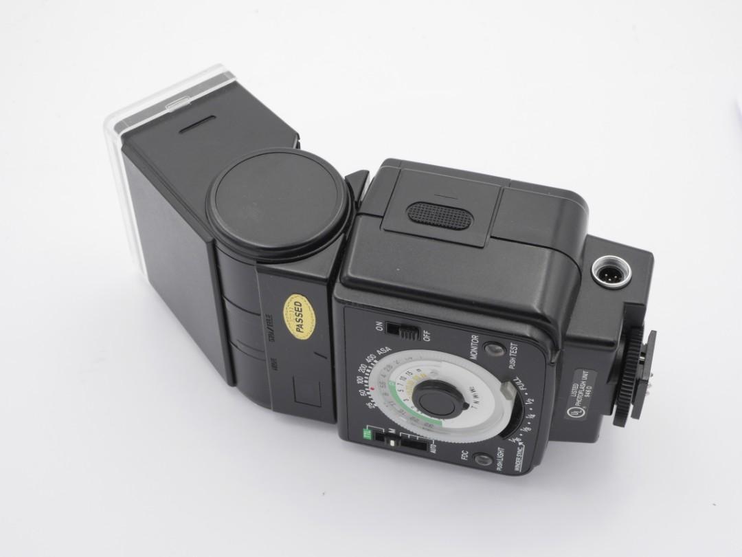 Minolta Auto 360PX Flash Unit, Photography, Cameras on Carousell