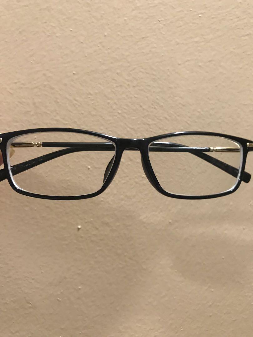 Glasses Parim frame Crizal lens, Everything Else on Carousell