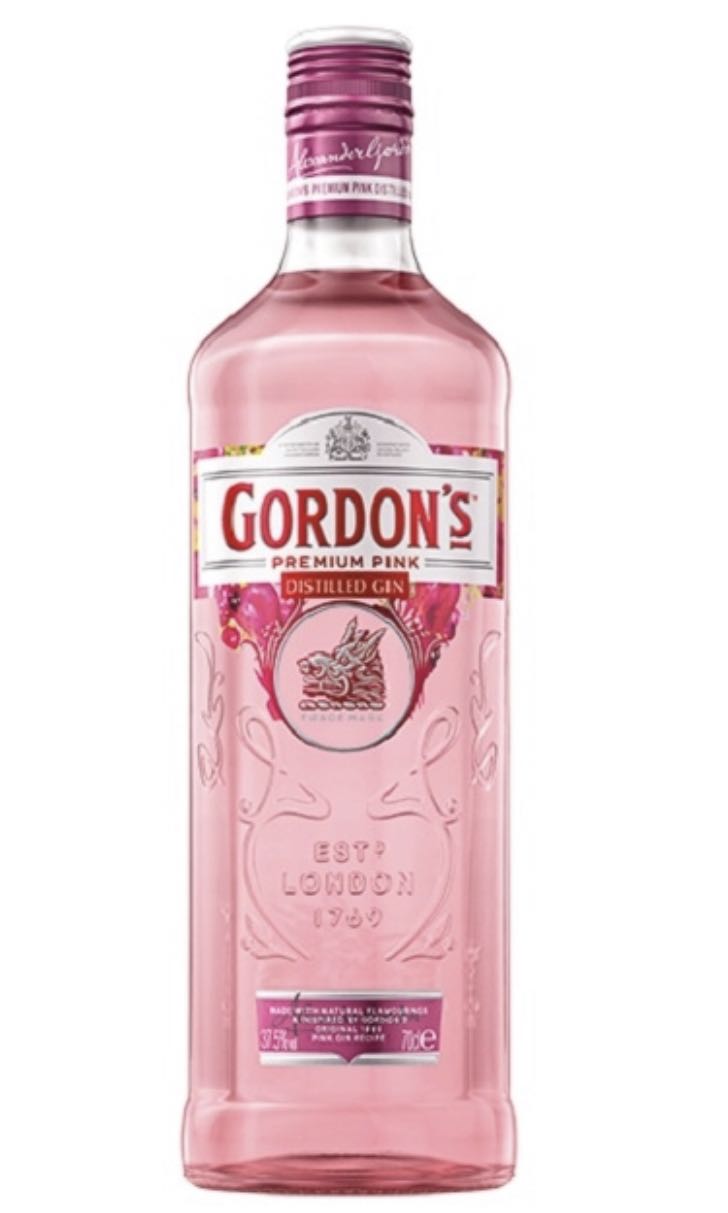 Gordon’s Pink Gin 1L/ Bacardi Rum 1L, Food & Drinks, Alcoholic ...