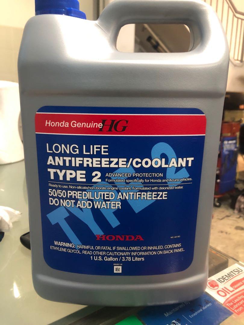 Honda coolant 4L, Car Accessories, Accessories on Carousell