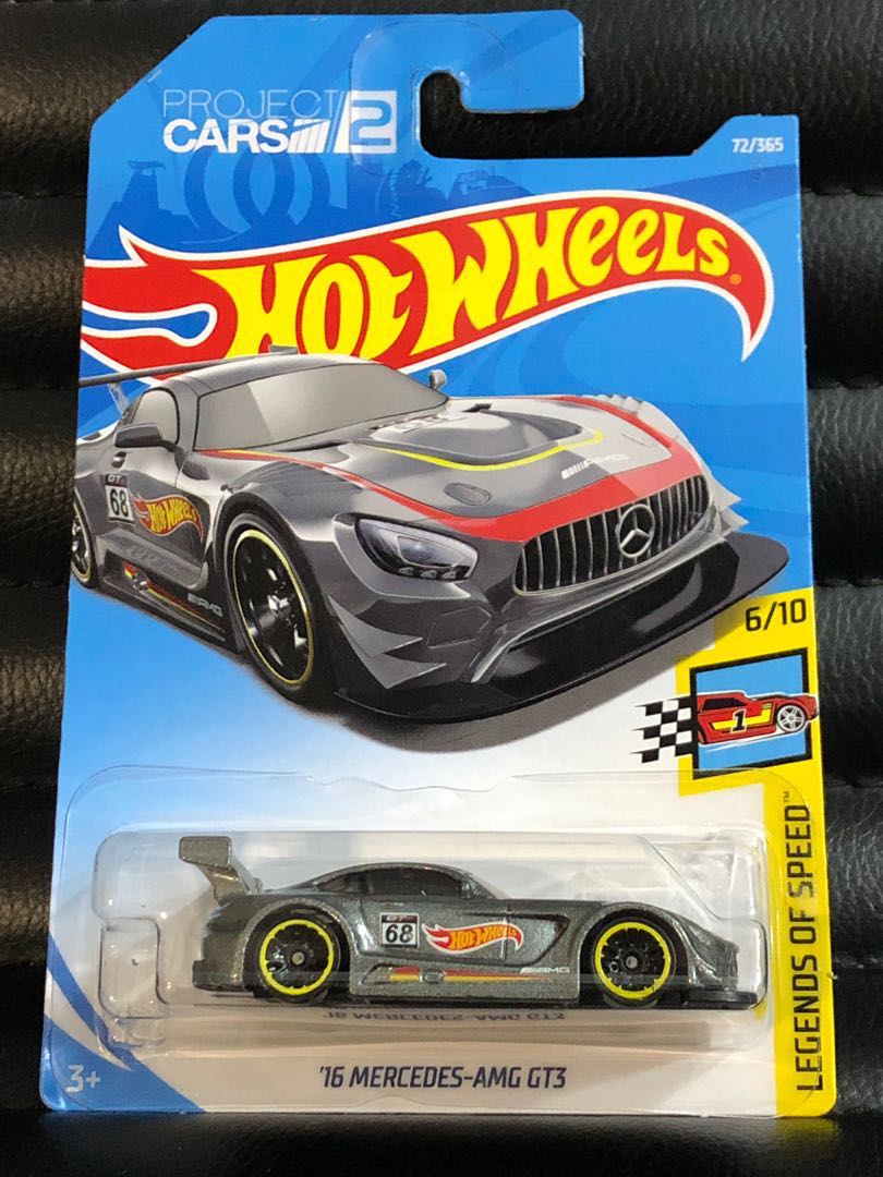 Hot Wheels Mercedes AMG GT3 in Grey, Hobbies & Toys, Toys & Games on ...