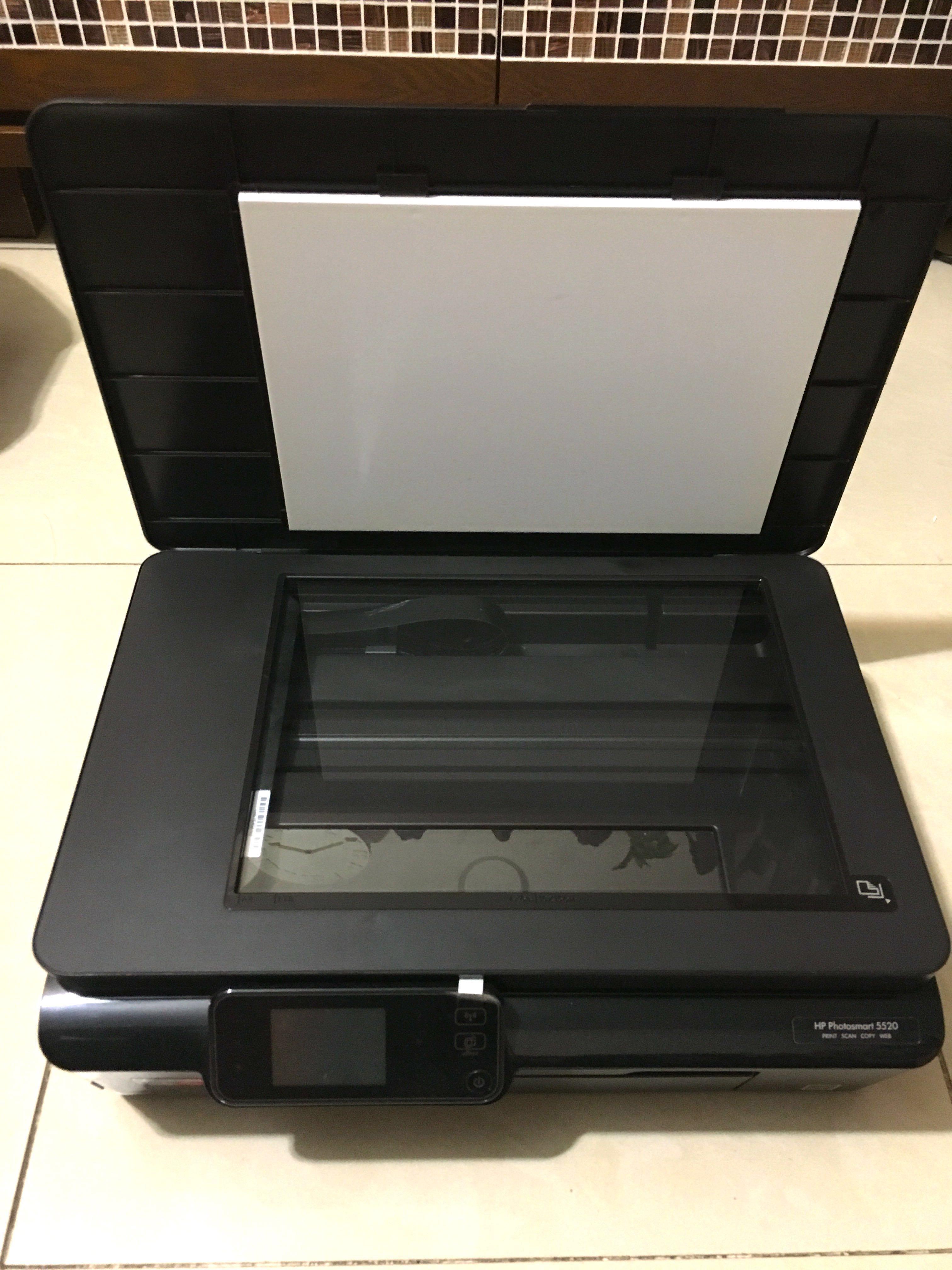 HP Photosmart 5520 - Printer 打印機, 電腦＆科技, 打印機及影印機 - Carousell
