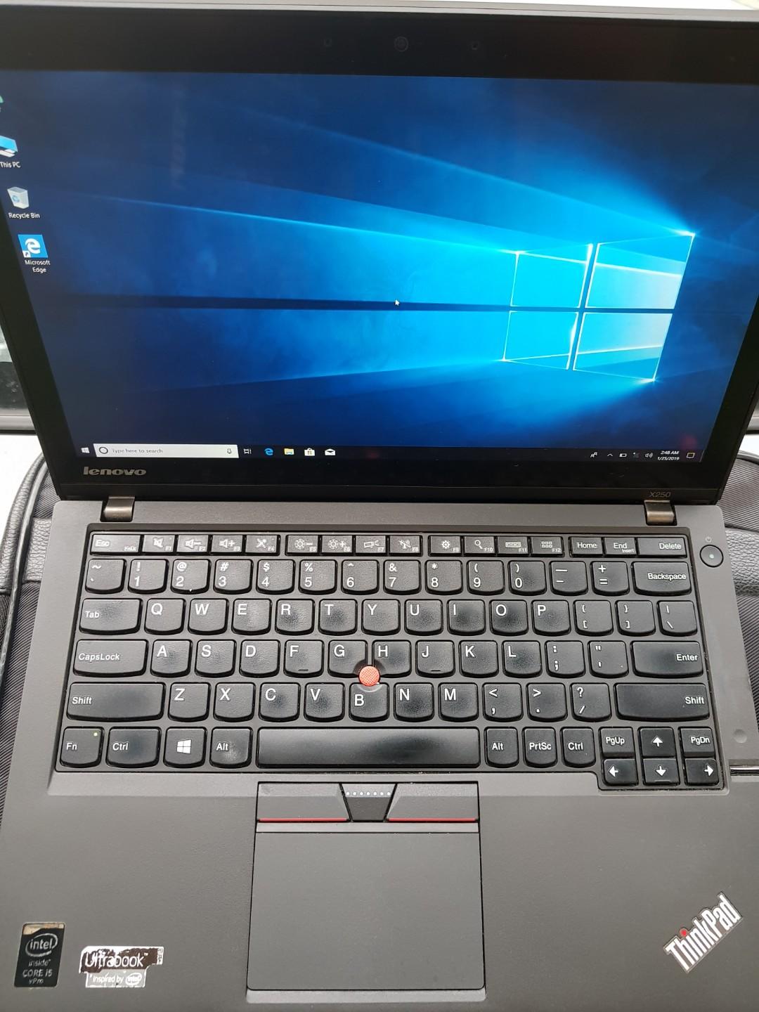 Lenovo thinkpad x250 touchscreen, Computers & Tech, Laptops & Notebooks ...