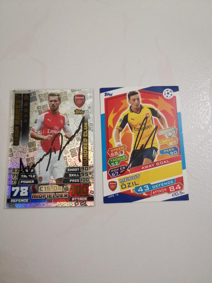 Match Attax Cards arsenal, Hobbies & Toys, Toys & Games on Carousell