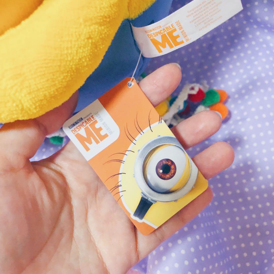 Minion Heart Angel Plushie, Hobbies & Toys, Toys & Games on Carousell