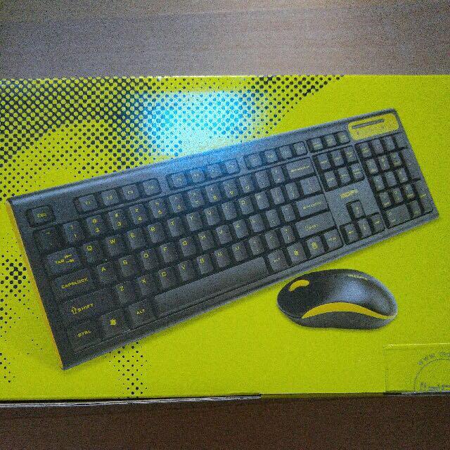 MOF ii 2.4GHz Wireless Mouse & Keyboard, Computers & Tech, Parts ...