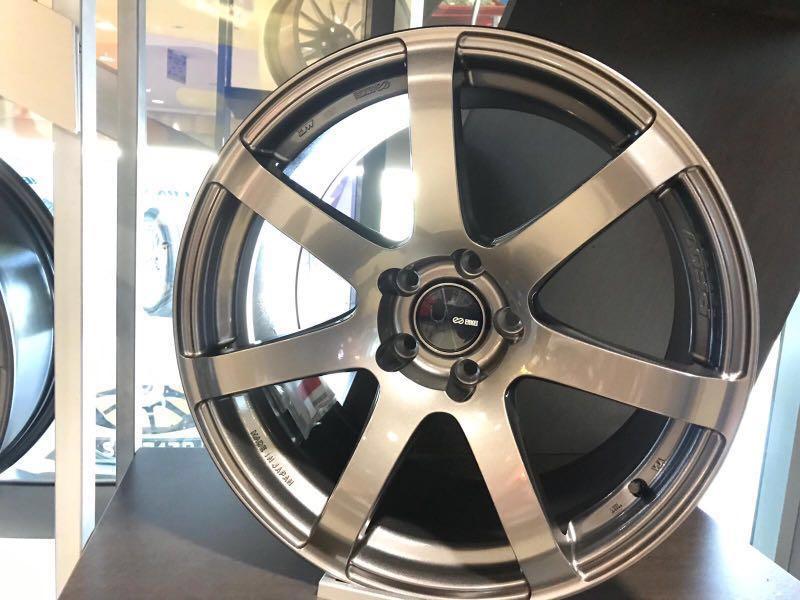New Original 18” Enkei PF07 5X114.3, Car Accessories, Electronics & Lights on Carousell