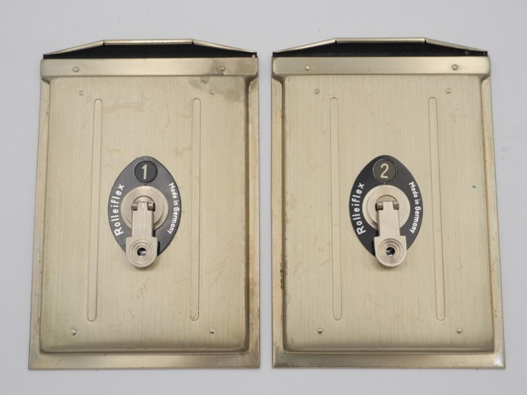 Rolleiflex or Rolleicord Plate Adapter Set with Box, Photography ...