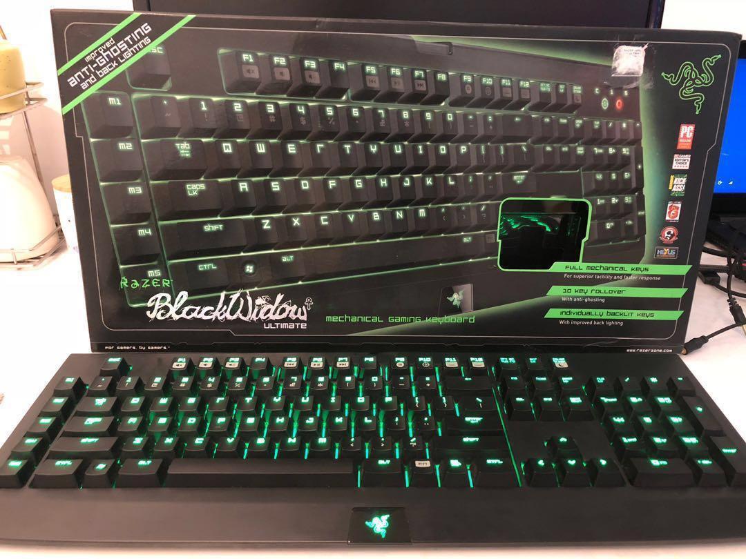 Razer Blackwidow Ultimate 2013 Mechanical Gaming Keyboard - Cherry MX ...
