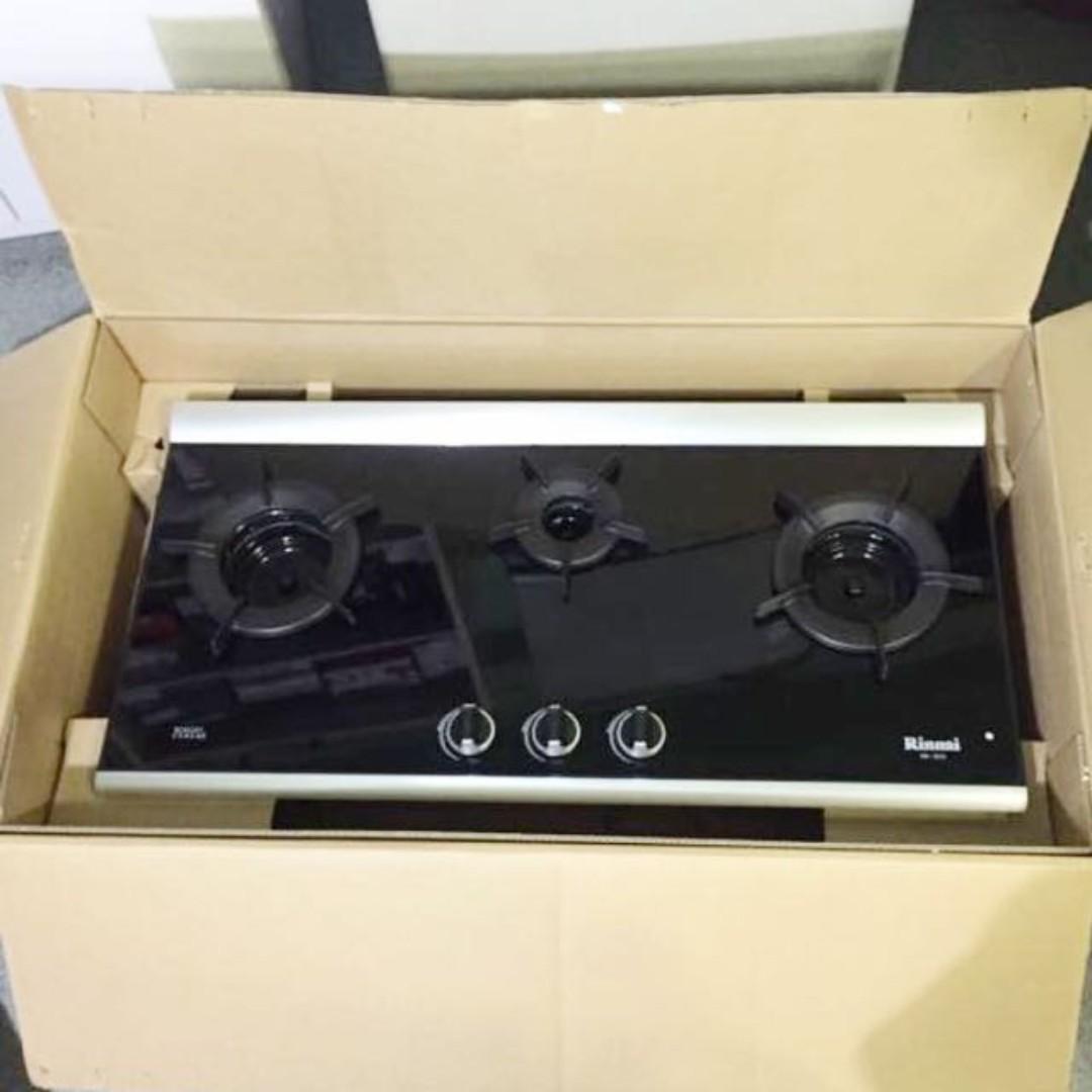 Rinnai RB-3CG 3 Inner Burner Built-In Hob, TV & Home Appliances, Kitchen Appliances, Cookers on ...