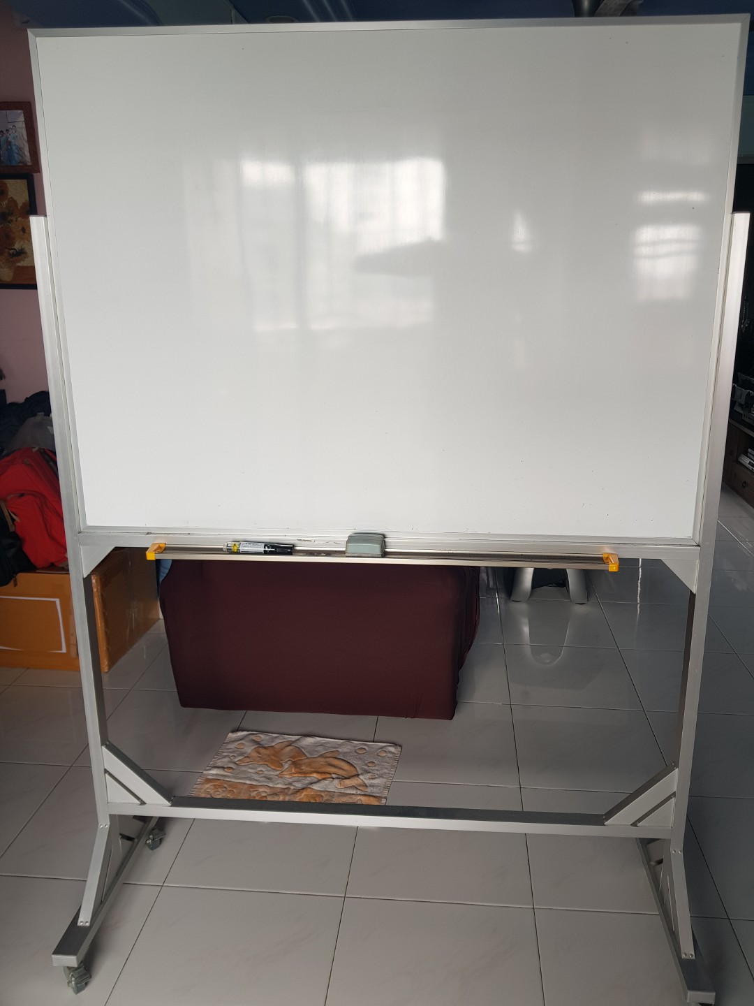 ROLLABLE WHITEBOARD, Furniture & Home Living, Cleaning & Homecare ...