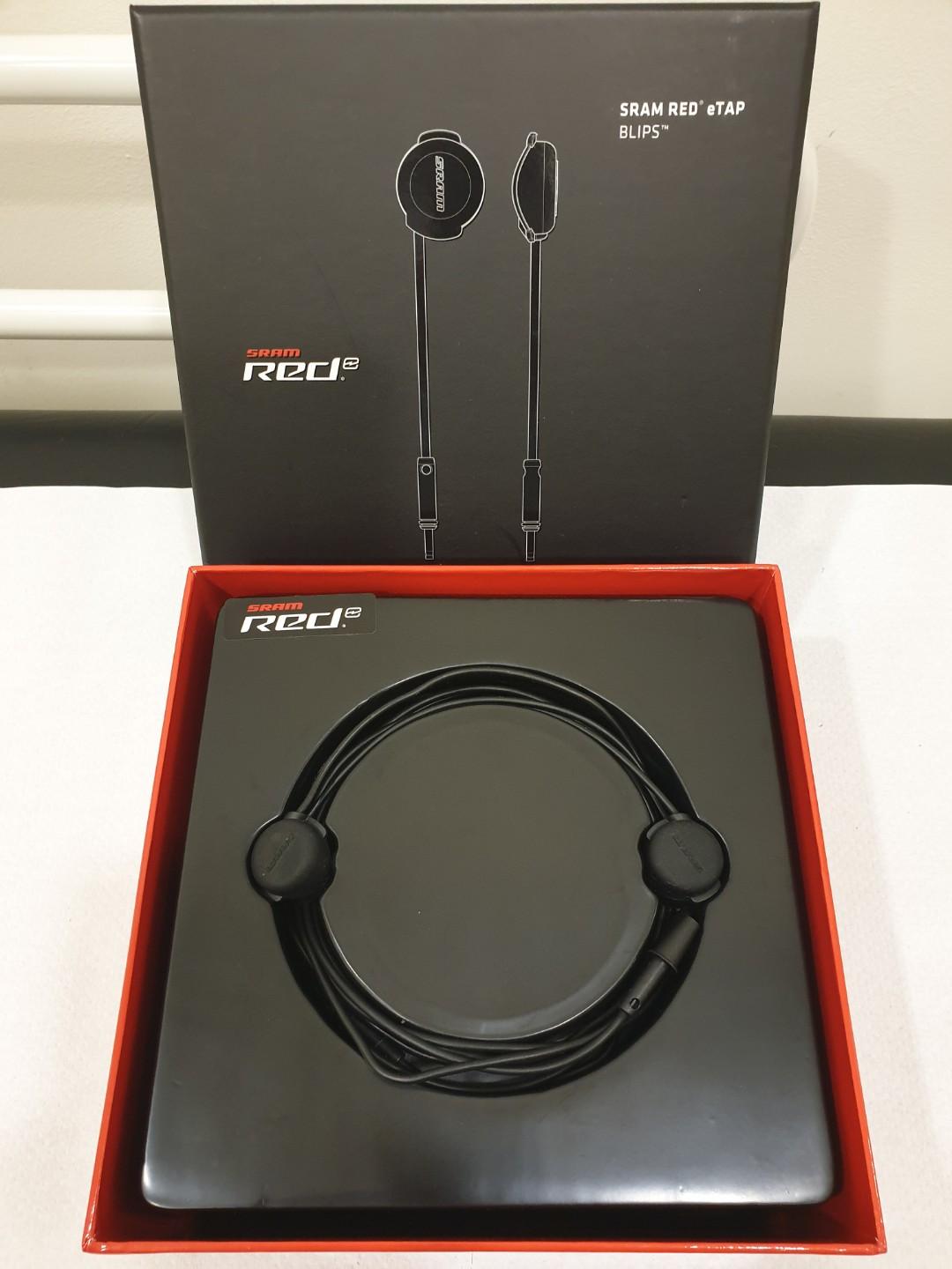 SRAM Red eTAP blip box, blips (650mm) and blip clamp, Sports Equipment ...