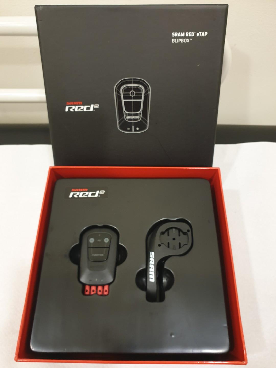 SRAM Red eTAP blip box, blips (650mm) and blip clamp, Sports Equipment ...