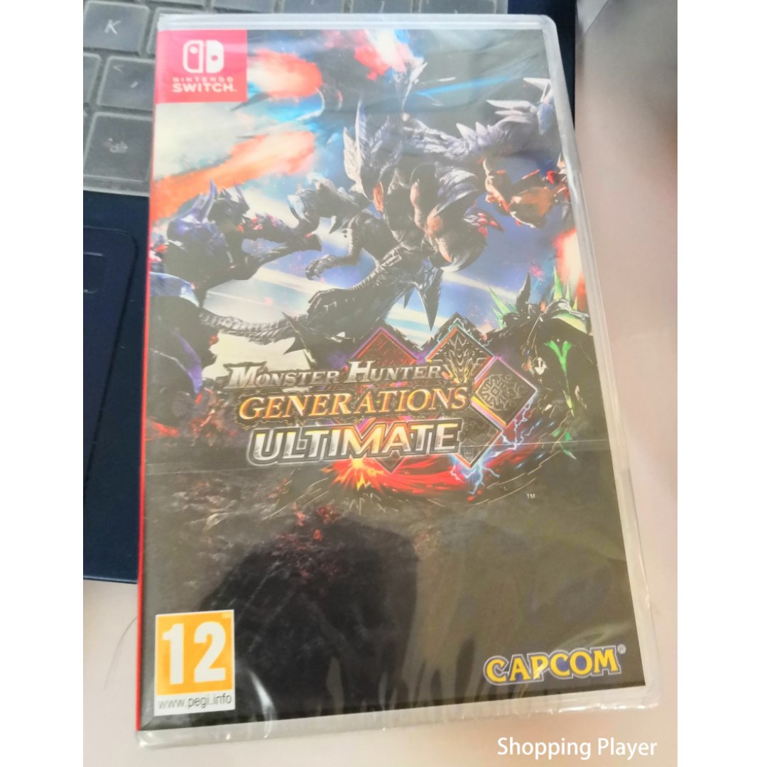 Switch MHXX Monster Hunter Generations Ultimate English, Video Gaming ...