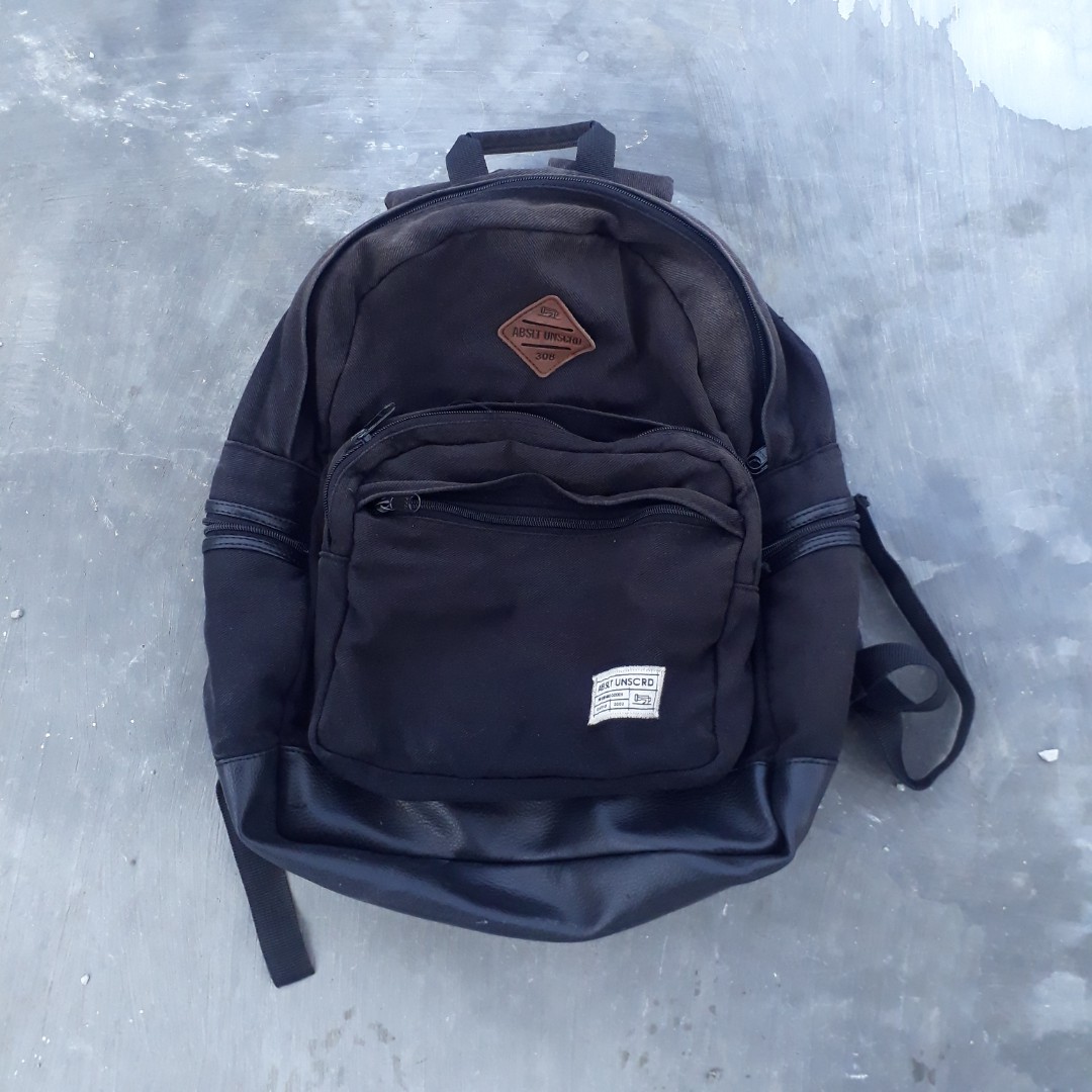 Tas Backpack Absolute 308 unscared, Fesyen Pria, Tas & Dompet , Ransel ...