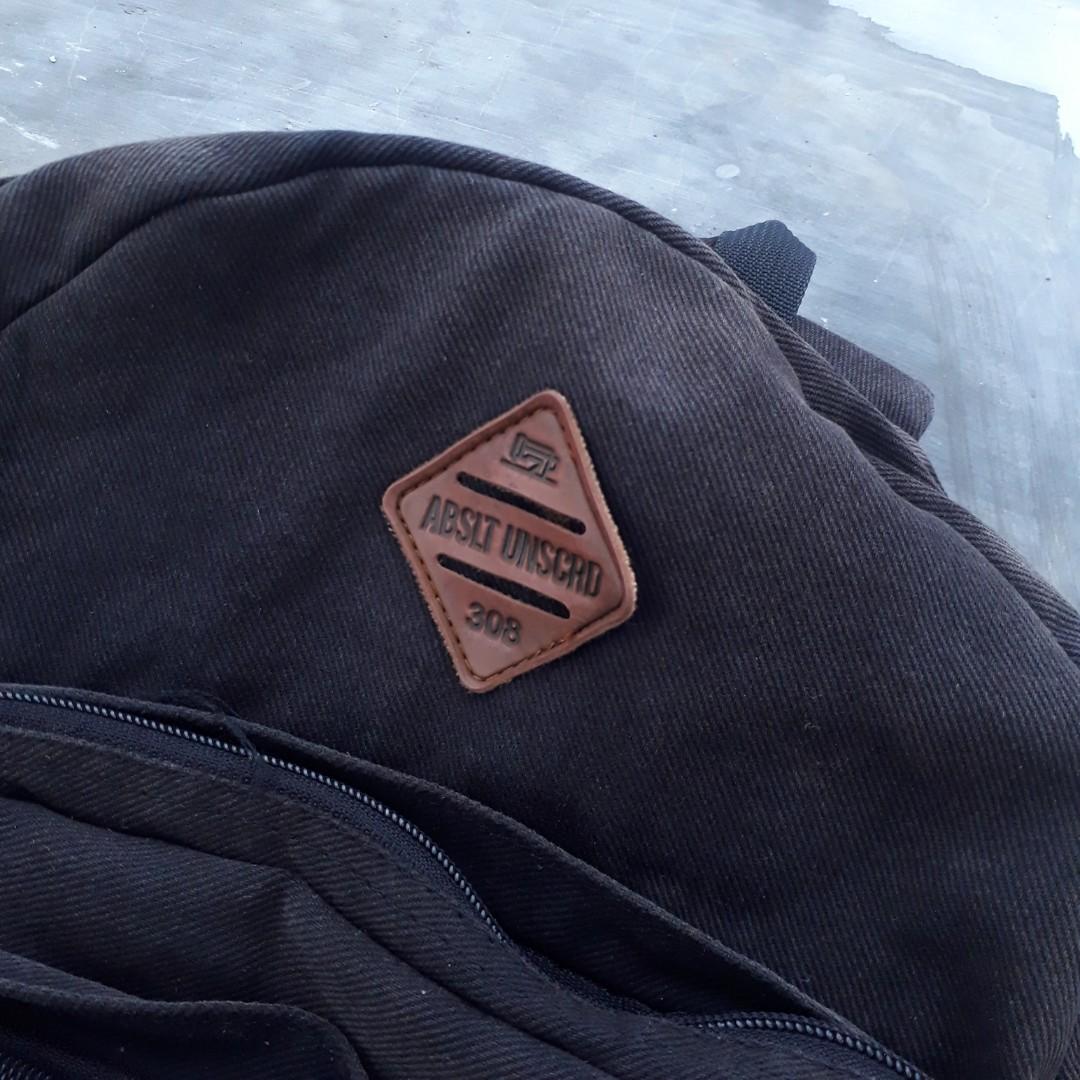 Tas Backpack Absolute 308 unscared, Fesyen Pria, Tas & Dompet , Ransel ...