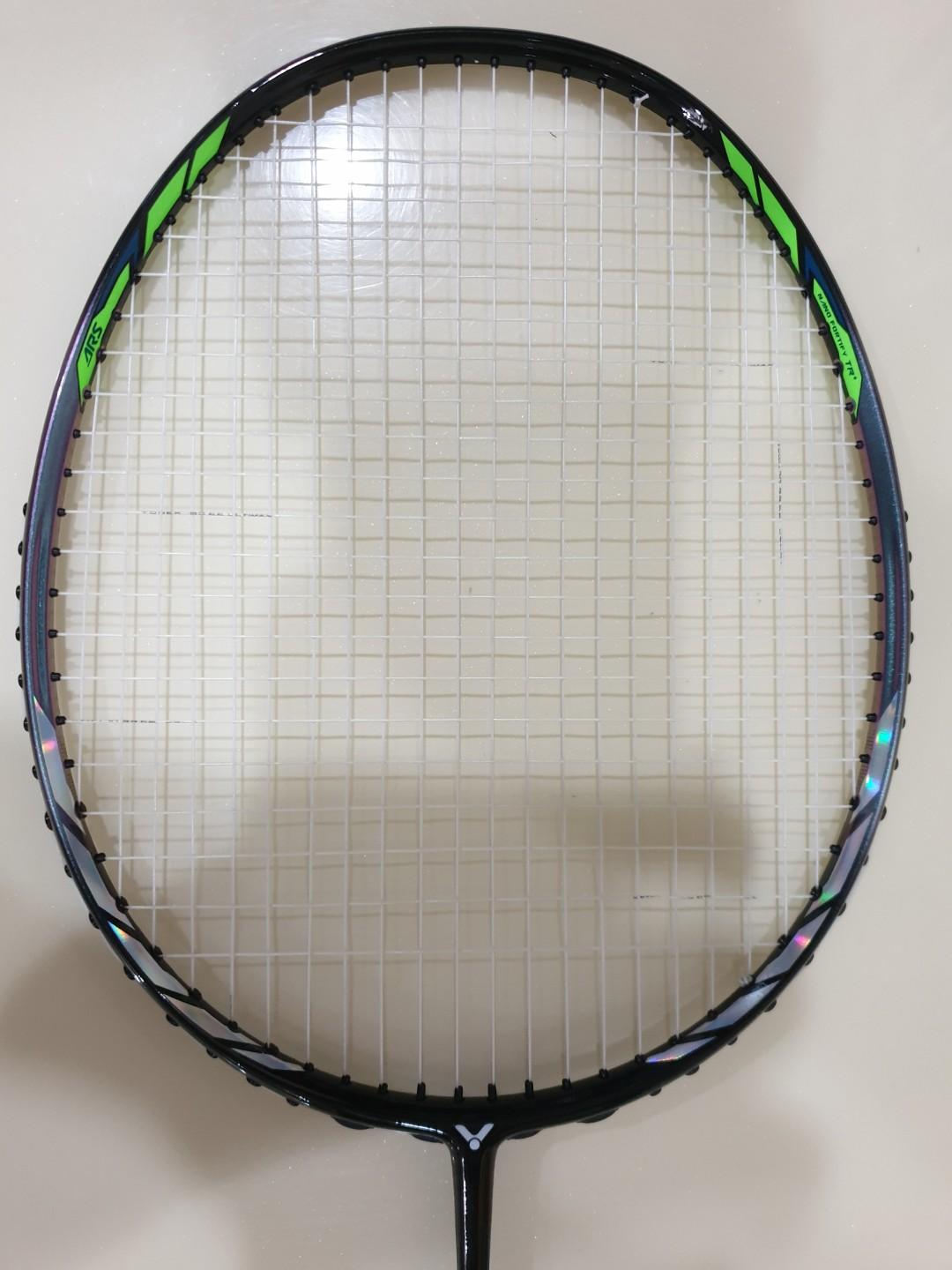 Victor Badminton Racket AuraSpeed 90S, Sports Equipment, Sports & Games ...