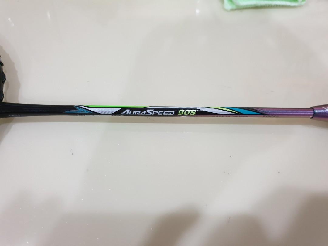 Victor Badminton Racket AuraSpeed 90S, Sports Equipment, Sports & Games ...