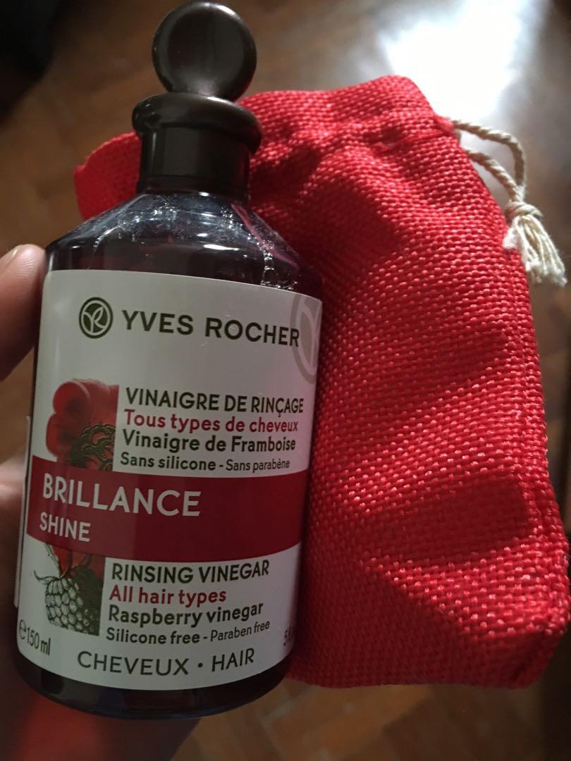 Yves Rocher Rinsing Vinegar(Raspberry) 150ml, Beauty & Personal Care ...