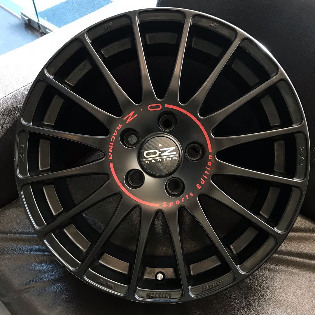 17 inch Original OZ Superturismo Wheels, Car Accessories, Tyres & Rims ...