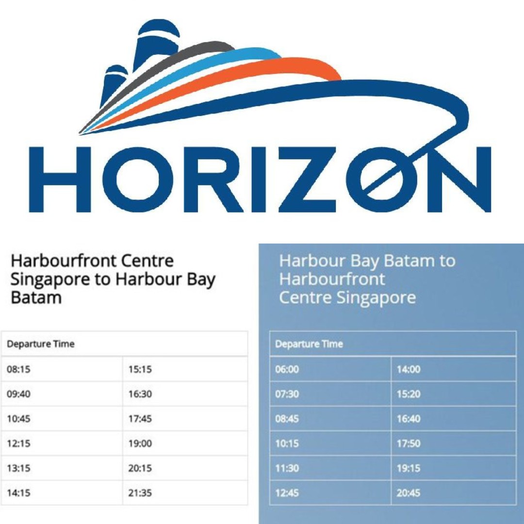 2 way Horizon ferry ticket (ALL IN), Tickets & Vouchers, Local ...