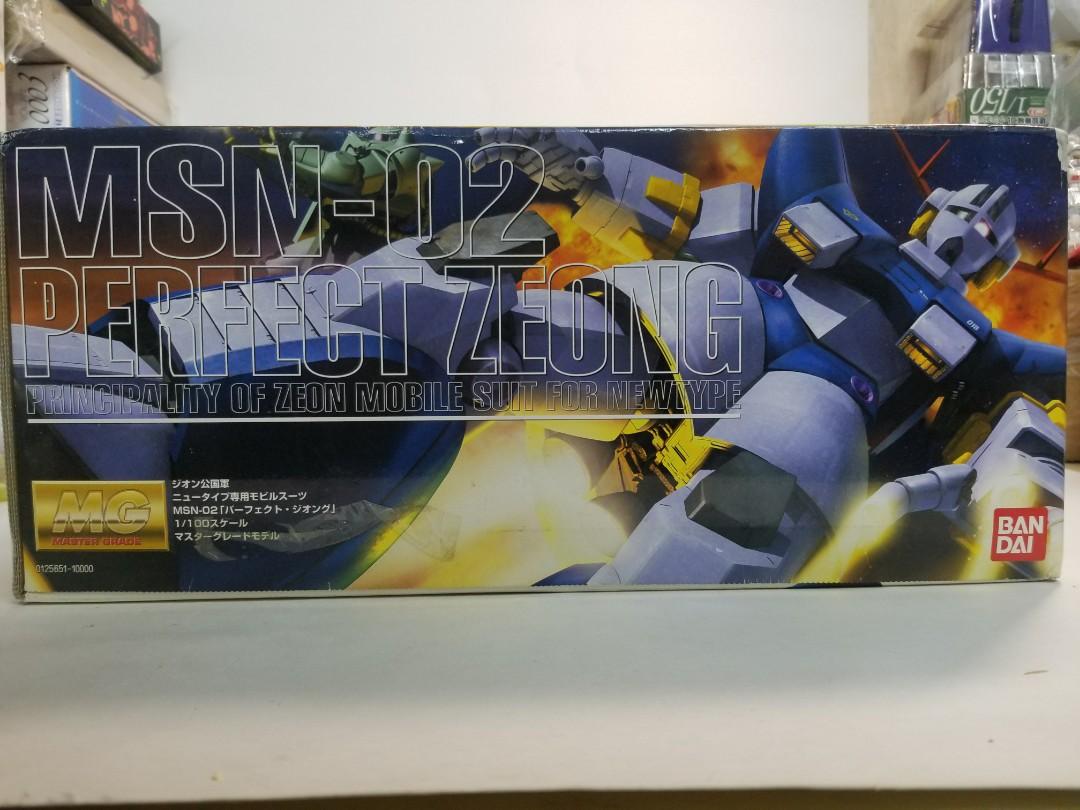 清屋大平賣 - Mobile Suit GUNDAM MG GRADE ZEON MSN-02 PERFECT ZEONG SCALE 1: ...